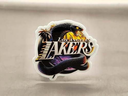 LA Los Angeles Lakers Stickers NBA Basketball Vinyl Kobe Bryant Lebron ...