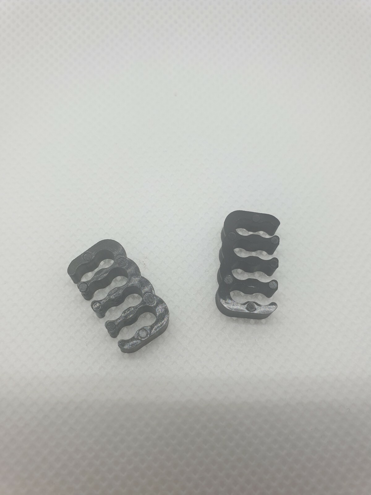 10 PCs Sleek PSU Cable Combs Black - 24pin 8pin 6pin - Cable Management ...