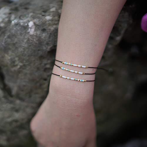3 Pieces Sisters Morse Code Bracelet Friendship Birthday Best Friends ...