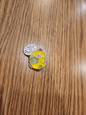 Pokemon Psyduck Enamel Pin (What The Duck???) | eBay