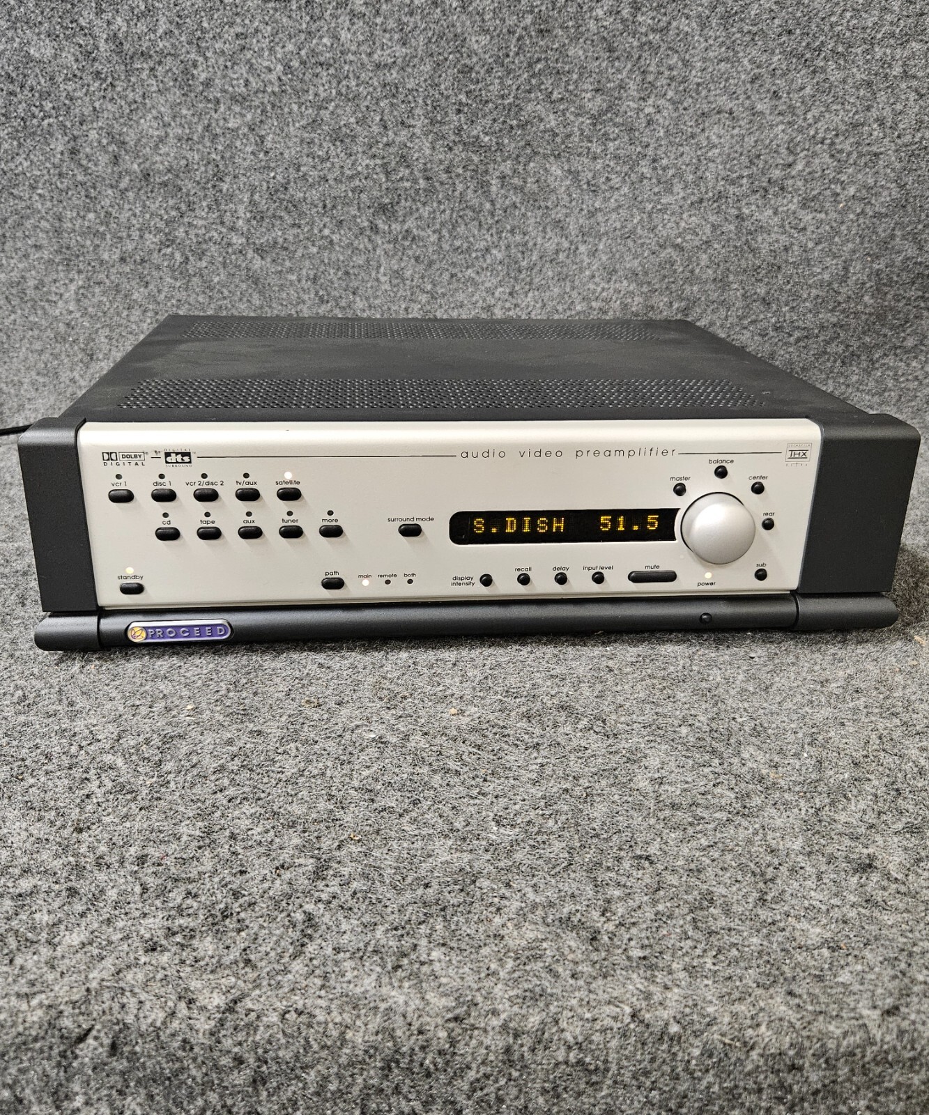 madrigal audio labs Proceed Audio Video Pre Amplifier pre amp Stereo | eBay