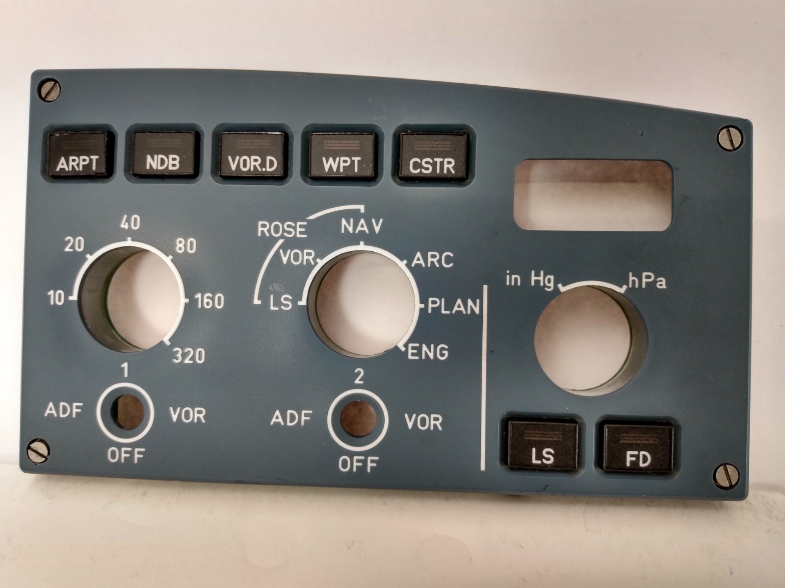 A320 FCU RH EFIS Panel PNs E13130AA, 10-6596-001 | eBay