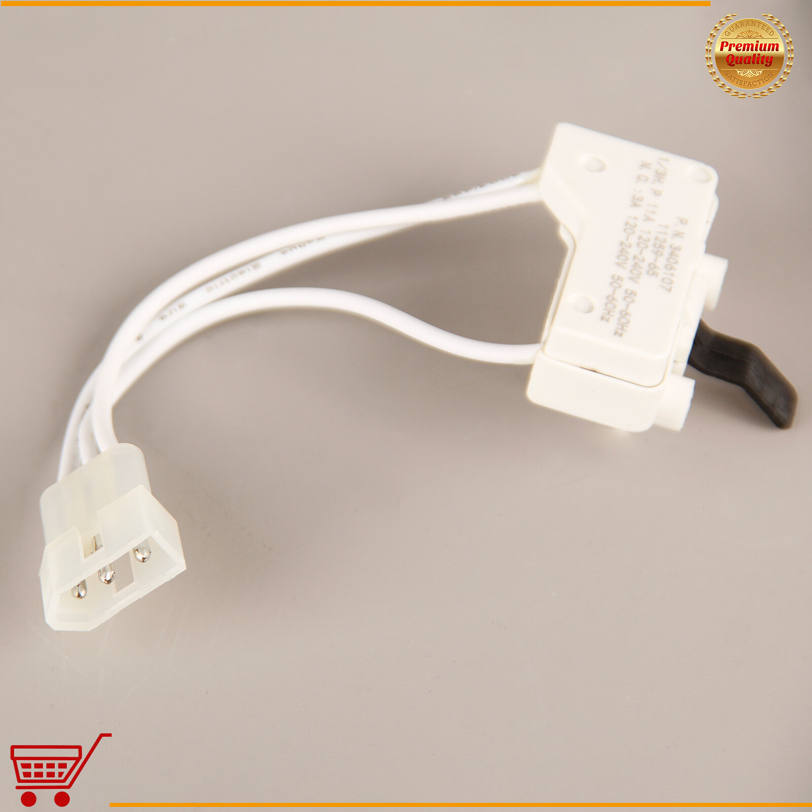 For Kenmore Whirlpool Dryer Door Switch WP3406107 3406109 PS11741701 ...