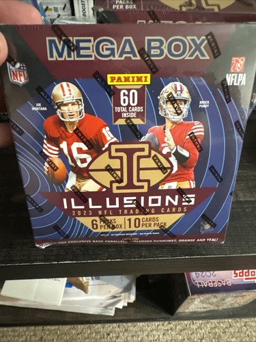 2023 Panini Illusions NFL Football MEGA BOX BRAND NEW FACTORY SEALED 🔥 ...