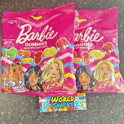 Mattel Barbie Gummies X2 150g Bags American Import Candy Sweets New ...