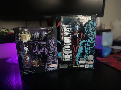 SHFiguarts Dragon Ball Super Son Goku Kaio-Ken & Trunks Boxed 1:12 ...