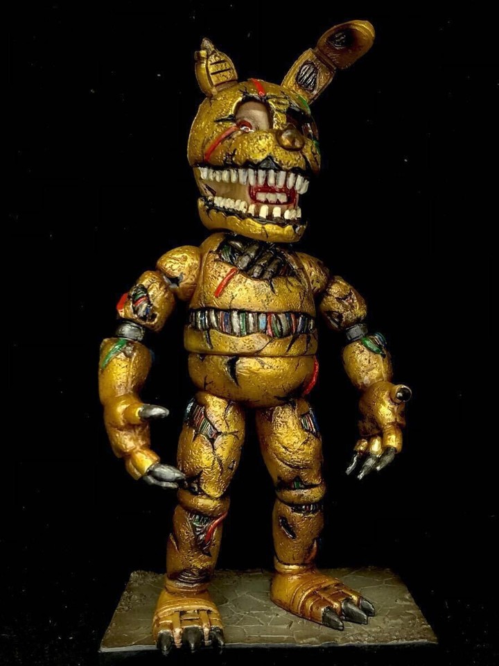 Repaint Finished Spring Trap William Afton Figure Five Nights at Freddy ...