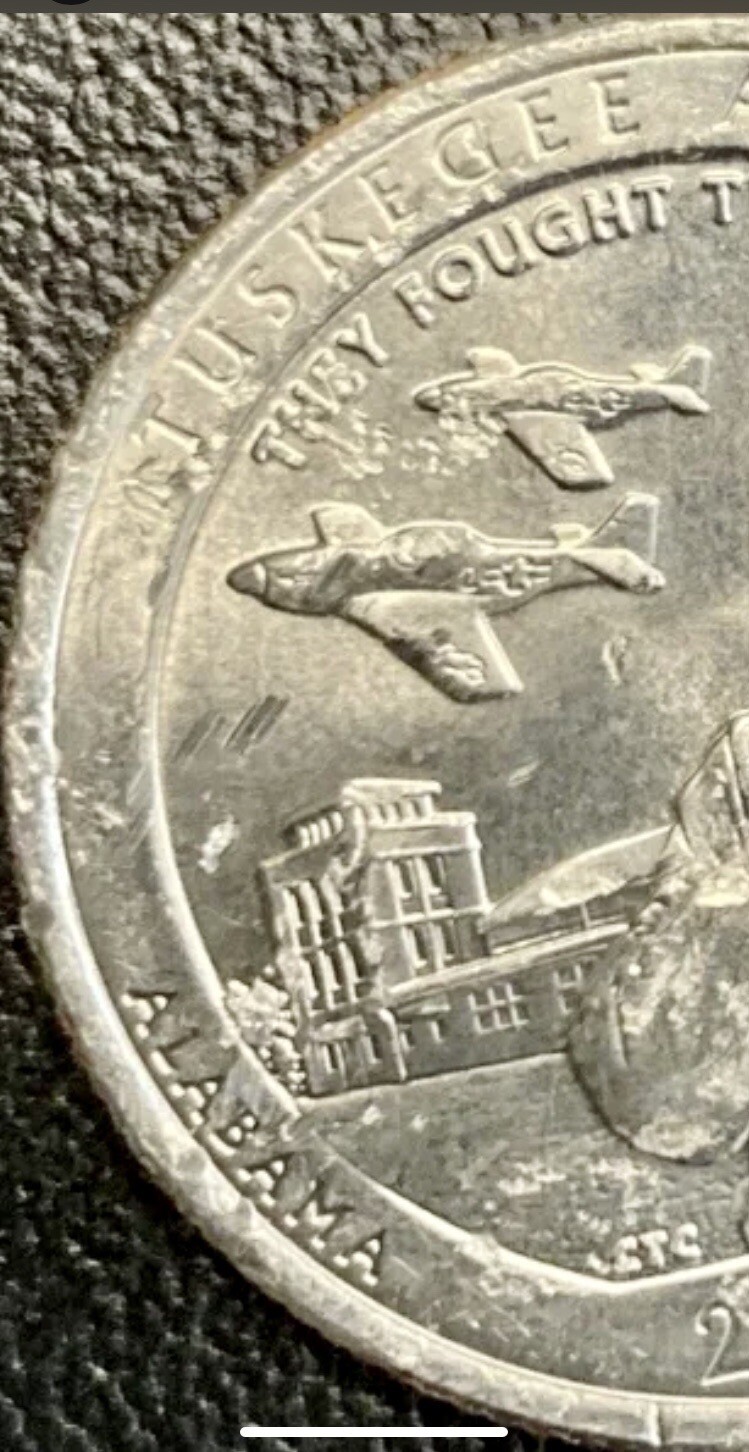2021 P Tuskegee Airman Quarter. Multiple & Unique Errors. A Definite ...