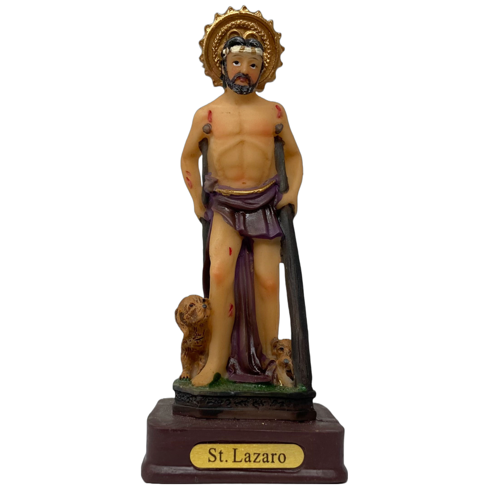 St. Lazaro 5" Tall Saint Lazarus Religios Statue San Làzaro De Betania ...
