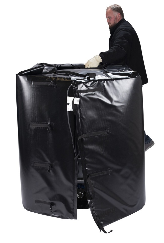 Powerblanket CONNECT 275 Gallon IBC Tote Heater w/Smart Thermostat ...