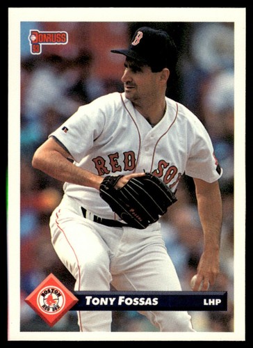 1993 Donruss #195 Tony Fossas Boston Red Sox | eBay