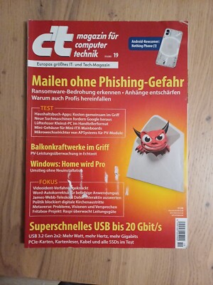 c’t – Magazin für Computertechnik - Heft 19/2022 - 27.08.2022 - Zustand sehr gut | eBay.de