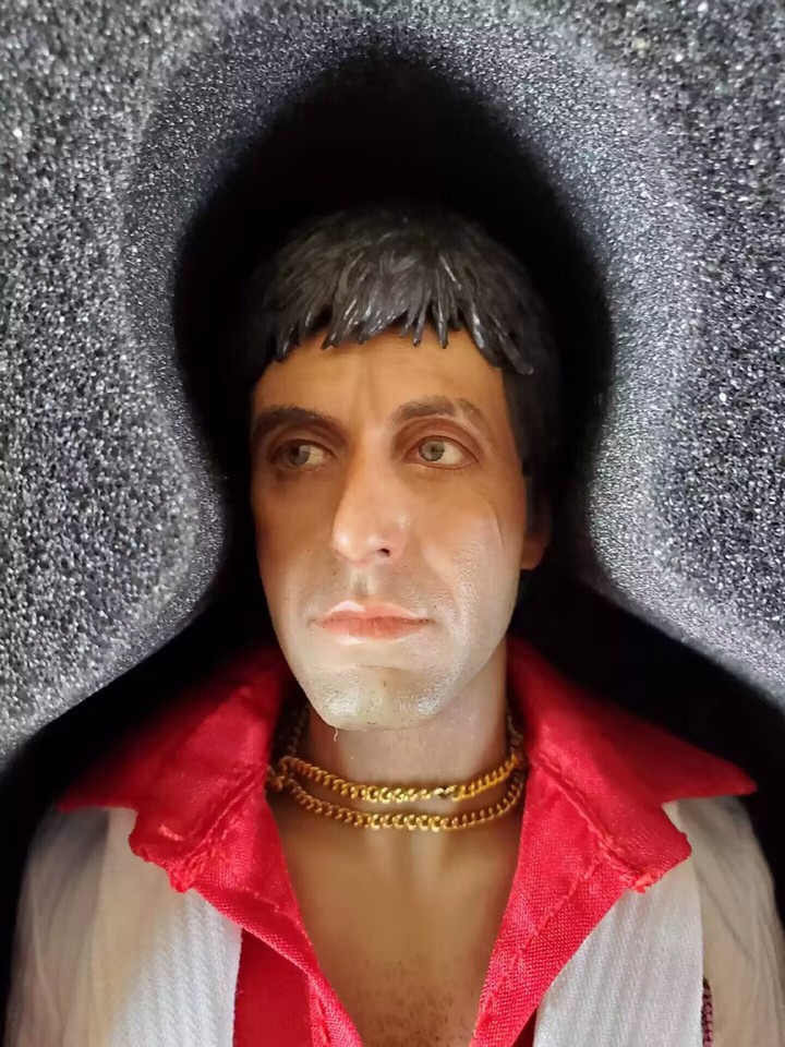 Enterbay Scarface Tony Montana Real Masterpiece 1/6 Figures Sunglasses ...