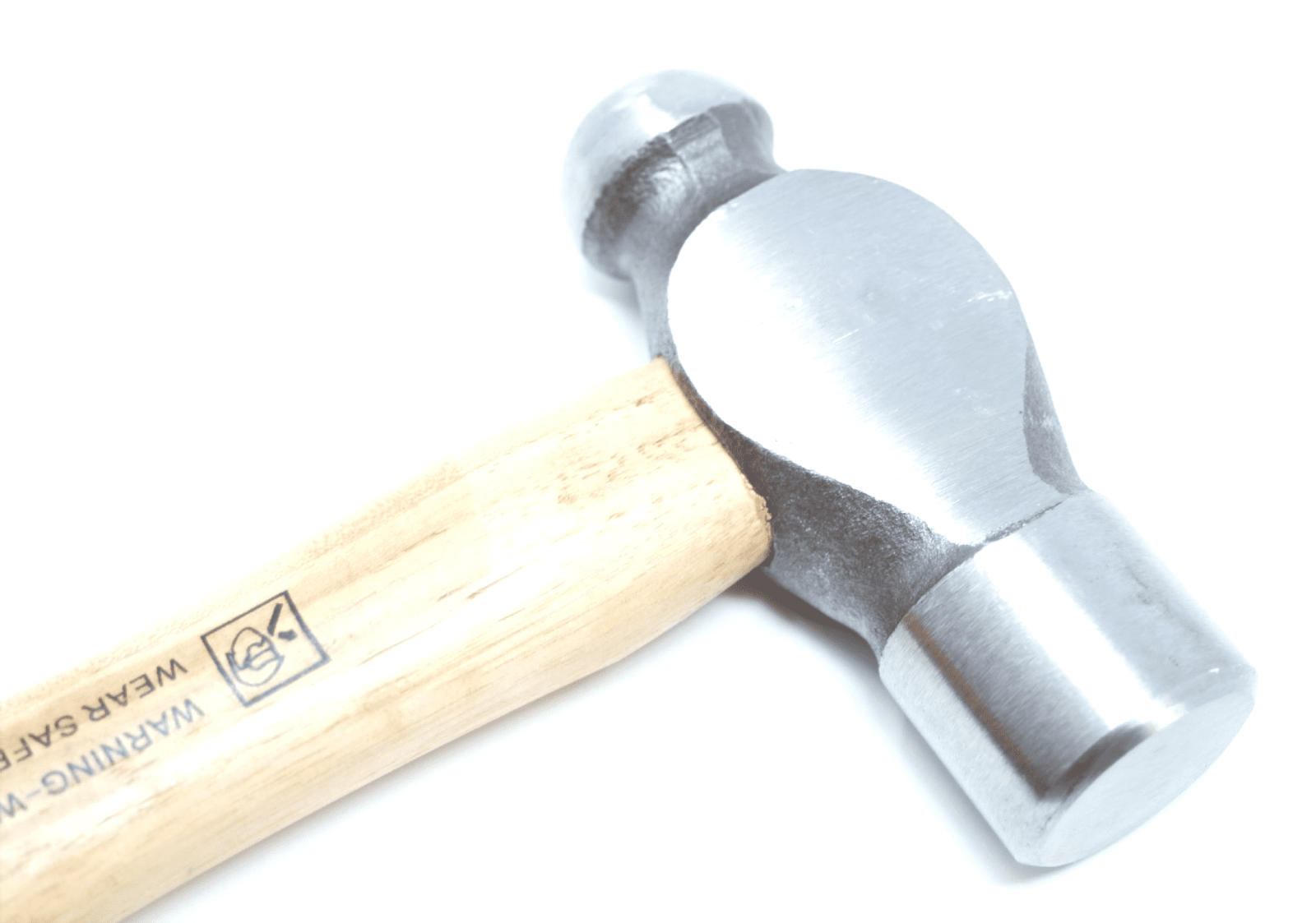 Spear & Jackson S&J Engineers Ball Pein Hammers Genuine Hickory Handle ...