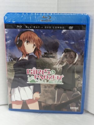 Girls und Panzer der Film (Blu-ray/DVD, 2017, 2-Disc Set) BRAND NEW AND ...