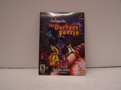 Neopets The Darkest Faerie Demo Disc (Sony PlayStation 2 - PS2) Game ...