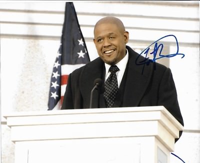 FOREST WHITAKER SIGNED 8X10 PHOTO LAST KING SCOTLAND STAR WARS BLACK ...