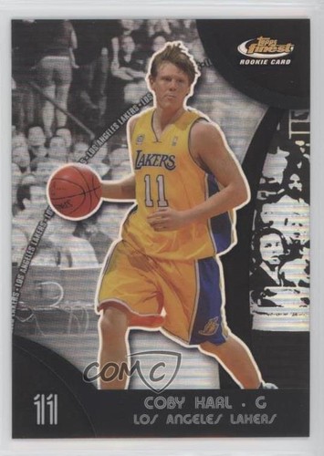 2007-08 Topps Finest Black Refractor /75 Coby Karl #74 Rookie RC | eBay