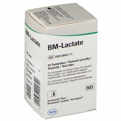 Roche Accutrend BM-Lactate Testing Strips pack of 25 - EXP 2025 | eBay