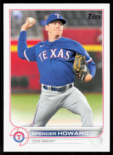 2022 Topps 162 Spencer Howard Texas Rangers | eBay