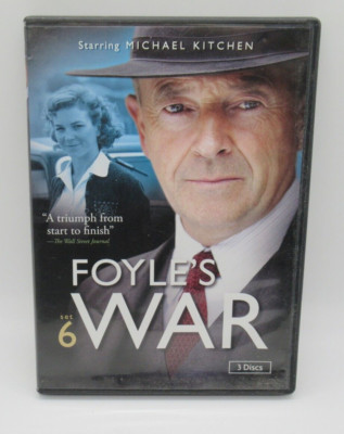 FOYLE'S WAR - SET SIX, 3-DISC DVD SET, MICHAEL KITCHEN, ACORN MEDIA SET ...