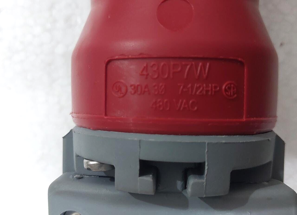 Hubbell HBL430P7W 30A 480VAC Pin And Sleeve Plug New | eBay