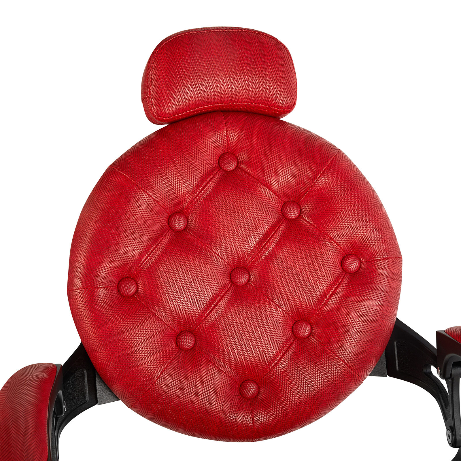 Artist hand Red Vintage Barber Chair Hydraulic Reclining Heavy Duty ...