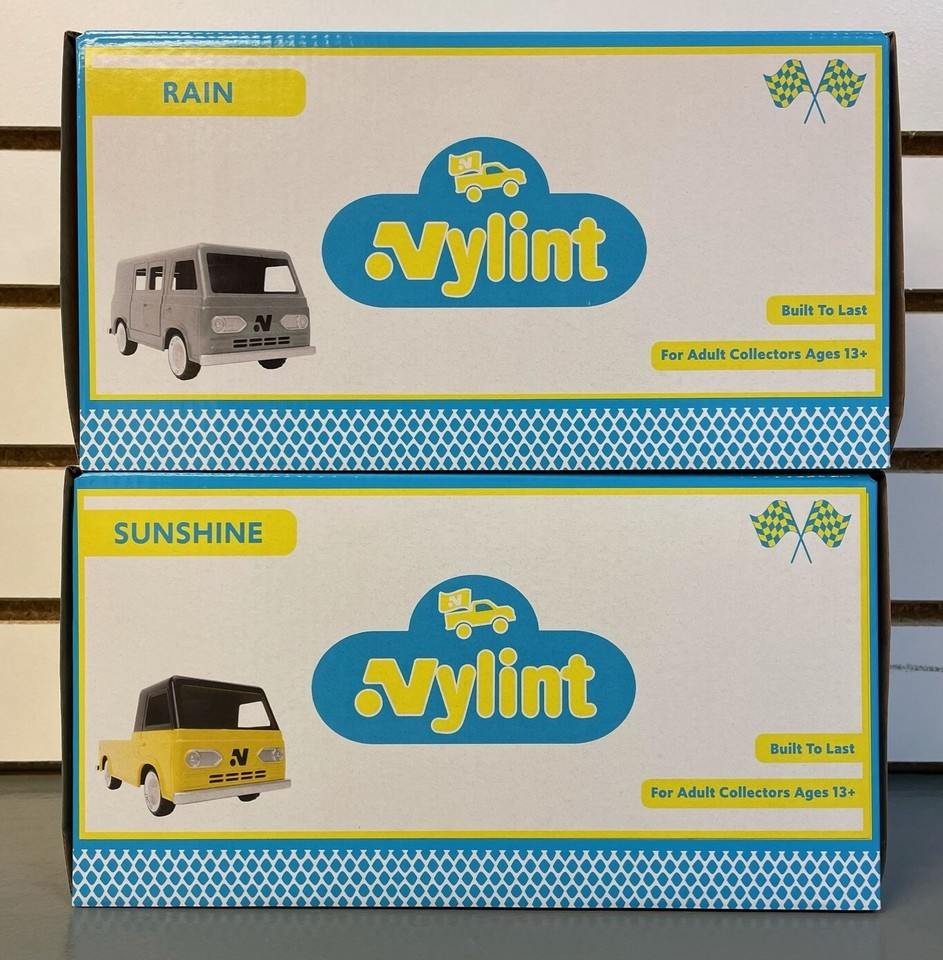 NYLINT Sunshine & Rain Metal Toy Pick Up Truck / Van - Limited Edition ...