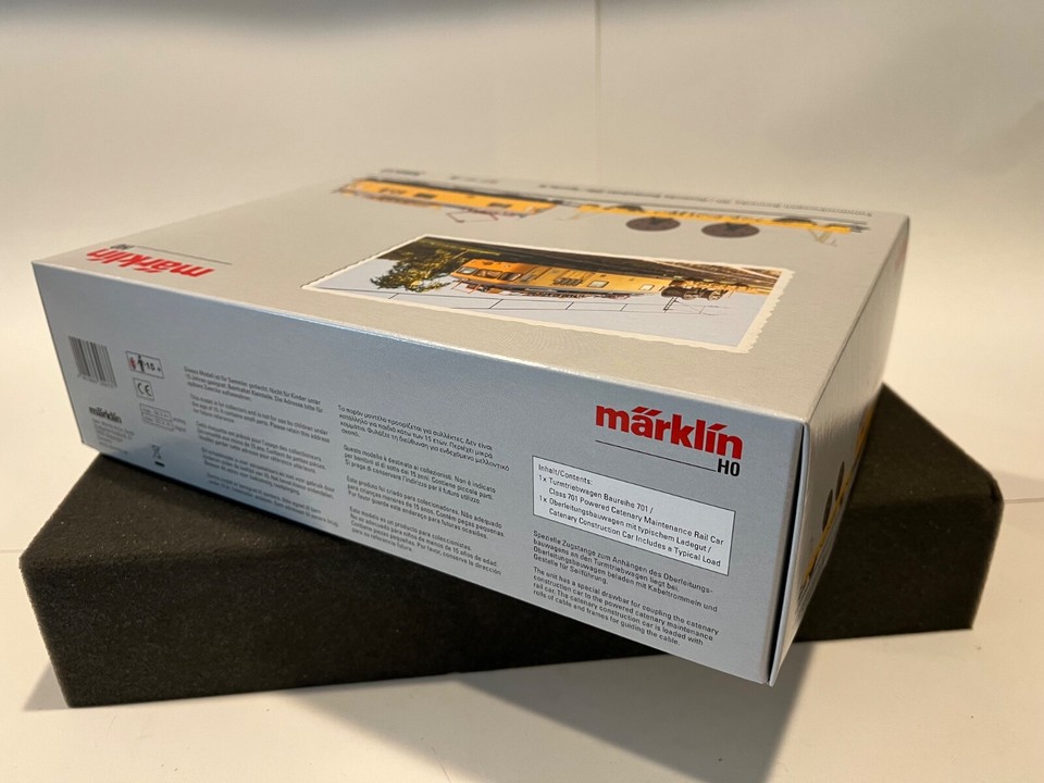 Marklin 39973 DB Class 701 Powered Catenary Maintenance Rail Car | eBay