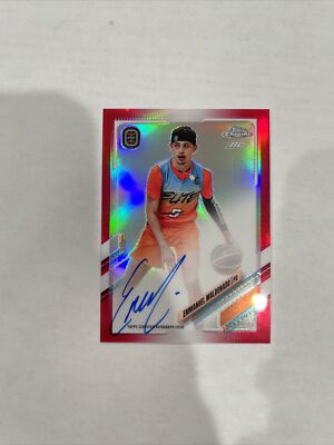 Emmanuel Maldonado Rookie AUTO 2021-22 Topps Chrome OTE Red Refractor ...