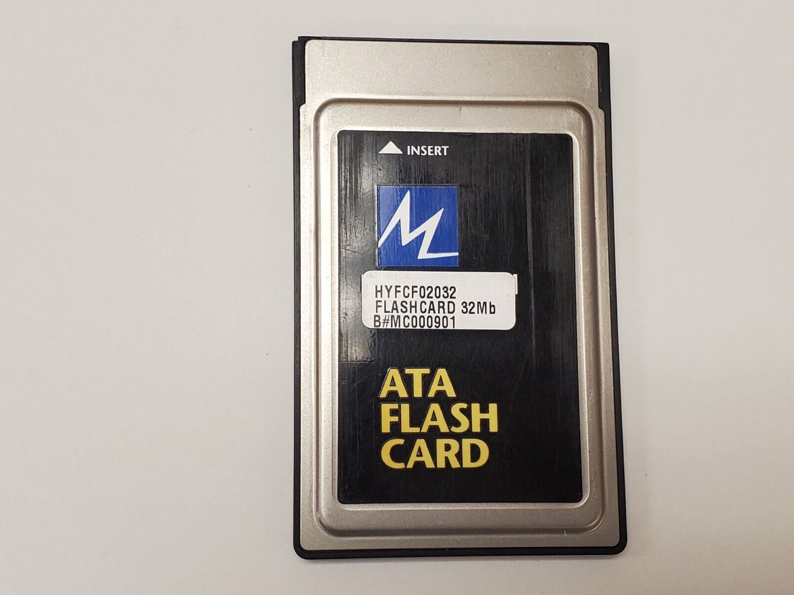 32MB PCMCIA ATA Flash CARD HYFCF02032 for HP Palmtop 200LX 100LX 1000CX ...