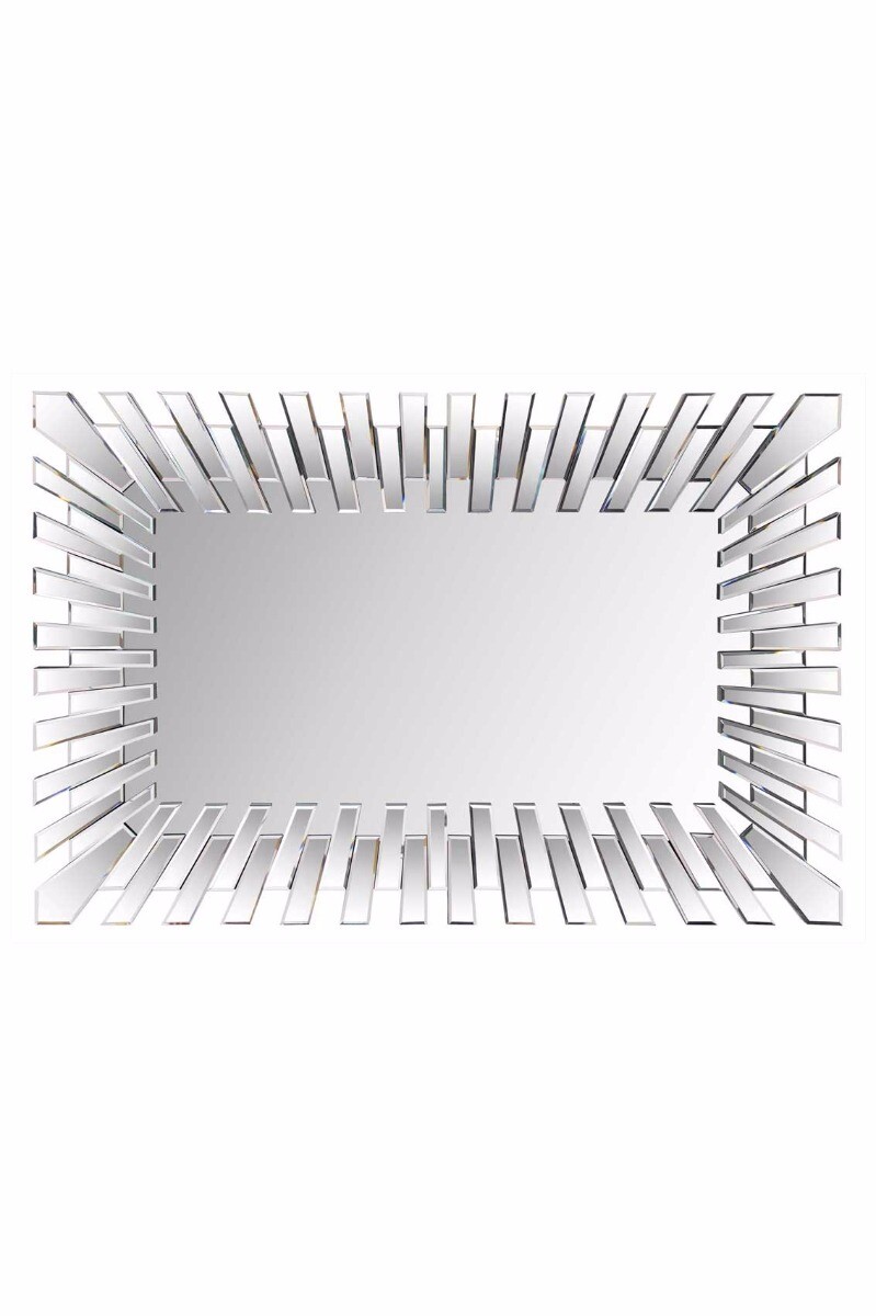 Extra Large Wall Mirror Modern Rectangle All Glass Home Decor Retro ...