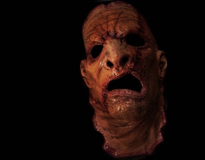 Rawhide Scourge Halloween Mask Horror Scary Evil Skinned Hill Billy ...