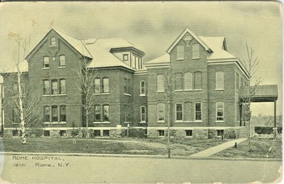Rome NY The Old Rome Hospital | eBay