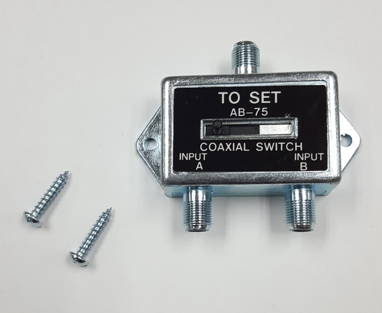 1 PIECE - CES - A/B ANTENNA / TV / GAME SWITCH TWO F TO ONE F 75OHM ...