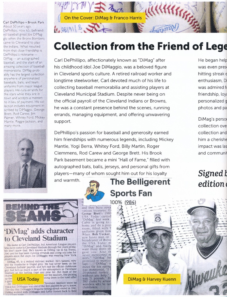 Dan Reeves Signed Denver Broncos NFL Football Snapback Pro Line Apex ...