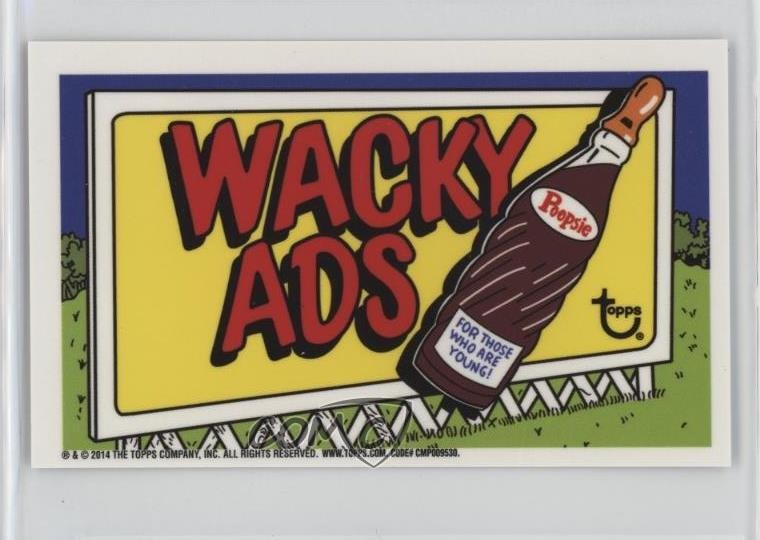 2014 Topps Chrome Wacky Packages Wacky Ads Fish-Bone #35 0n8 | eBay