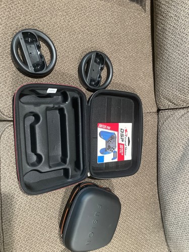 nintendo switch fusion pro wireless controller and case bundle | eBay