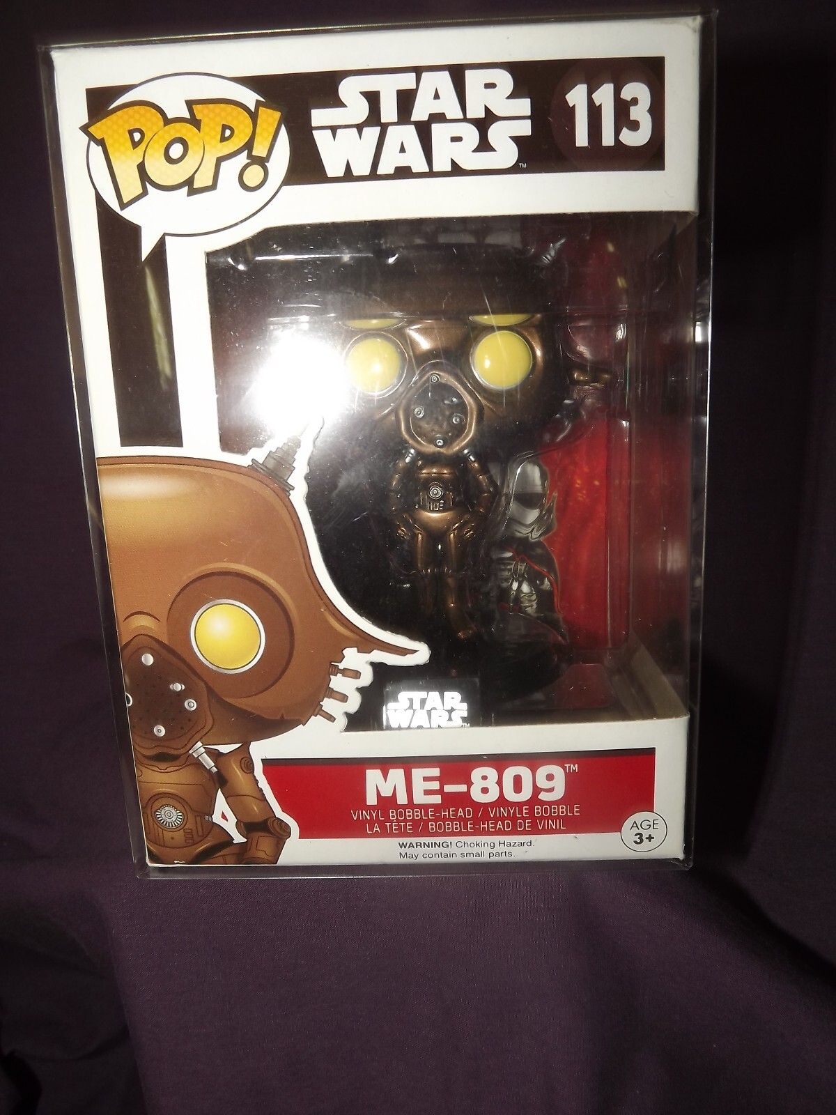 NEW FUNKO POP! STAR WARS ME-809 #113 with Protector | eBay