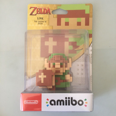 The Legend of Zelda Link 8 Bit Amiibo Nintendo Figure NIB - NEW | eBay