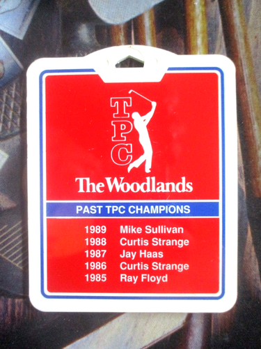 vtg - PGA Golf Bag Tag - 1990 INDEPENDENT INSURANCE AGENT OPEN - TPC ...