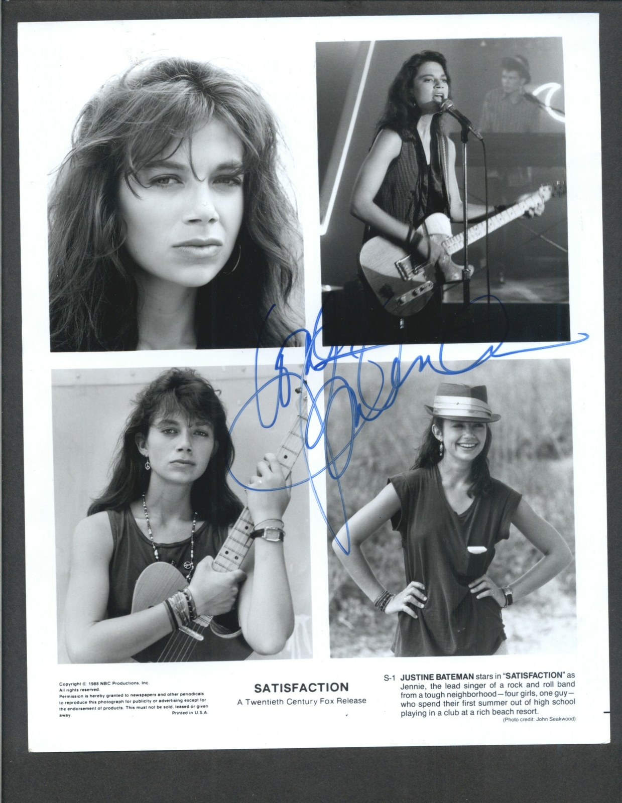 Justine Bateman - Signed Autograph Movie Still - Satisfaction - Family ...