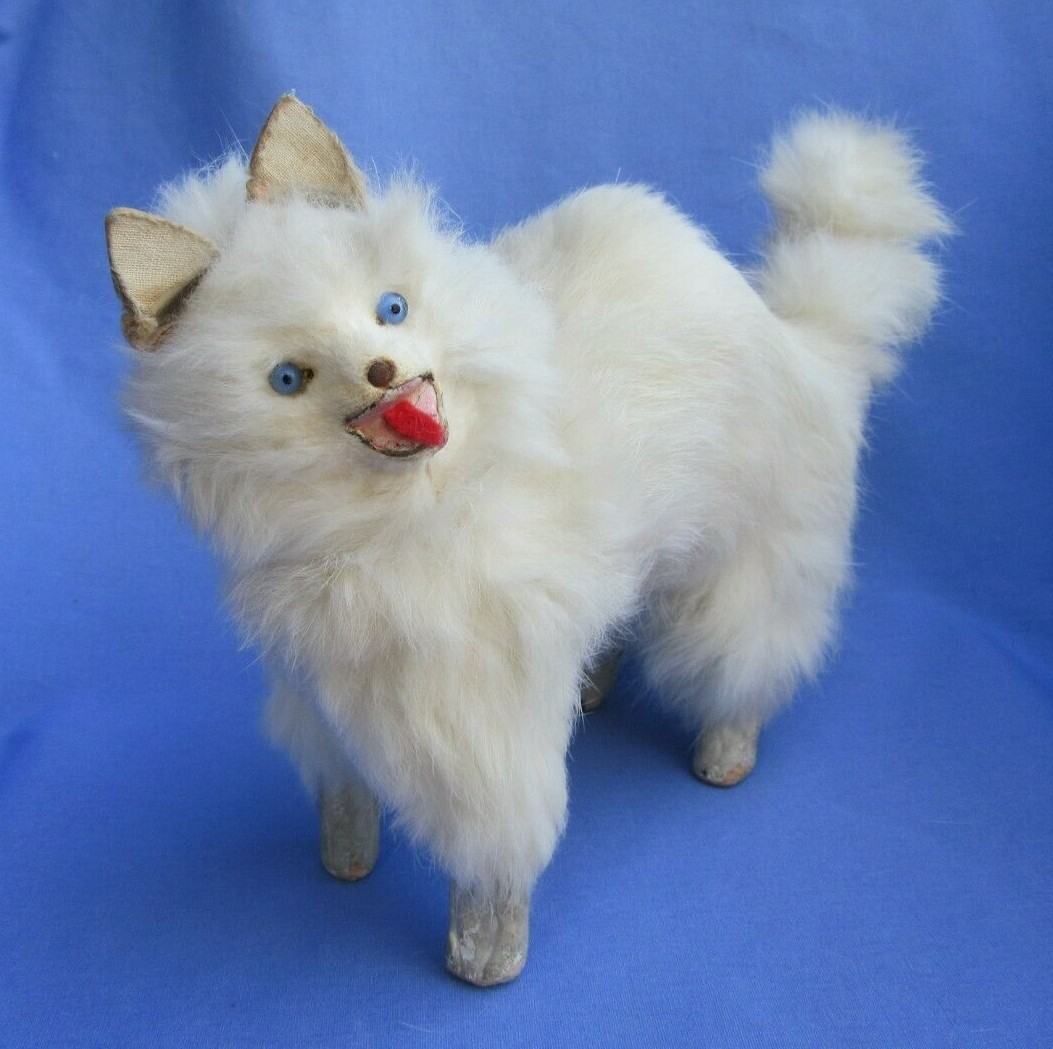 CAT CANDY CONTAINER BRU KESTNER JUMEAU BLEUETTE FASHION DOLL COMPANION ...