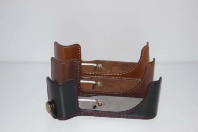 Bottom Leather Half Camera Case Bag Cover For Canon PowerShot G5X | eBay