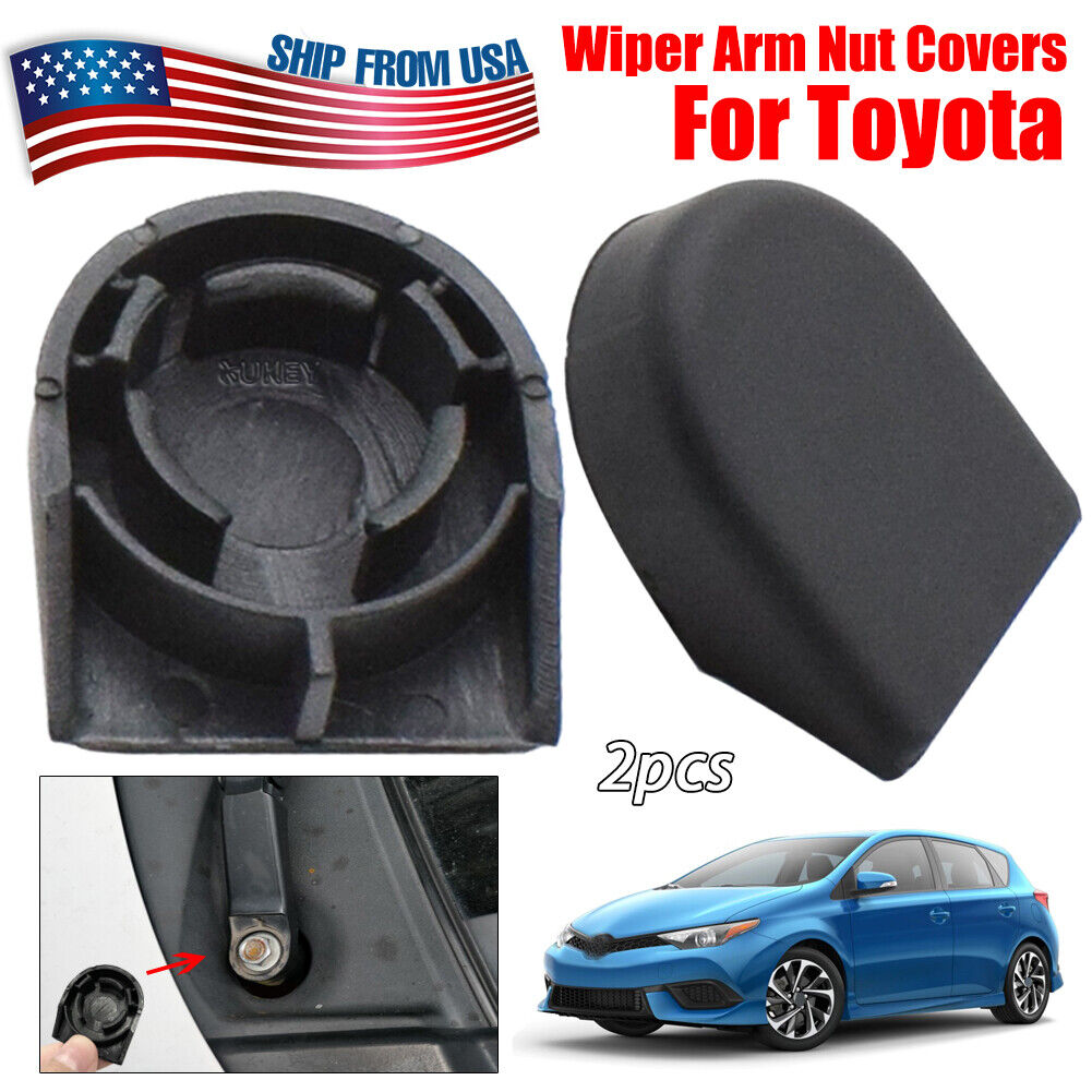 2x Front Wiper Arm Head Nut Cover Cap 8529213010 For TOYOTA COROLLA ...