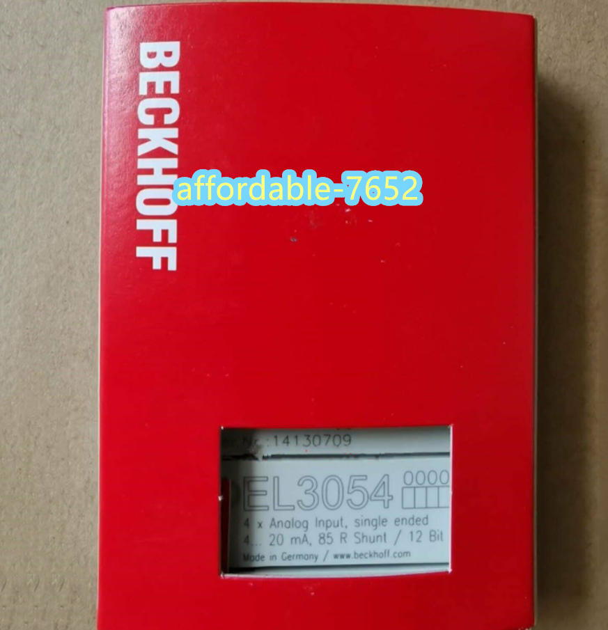 EL3054 BECKHOFF EL3054 Modules Brand New by DHL or Fedex Fast Shipping ...
