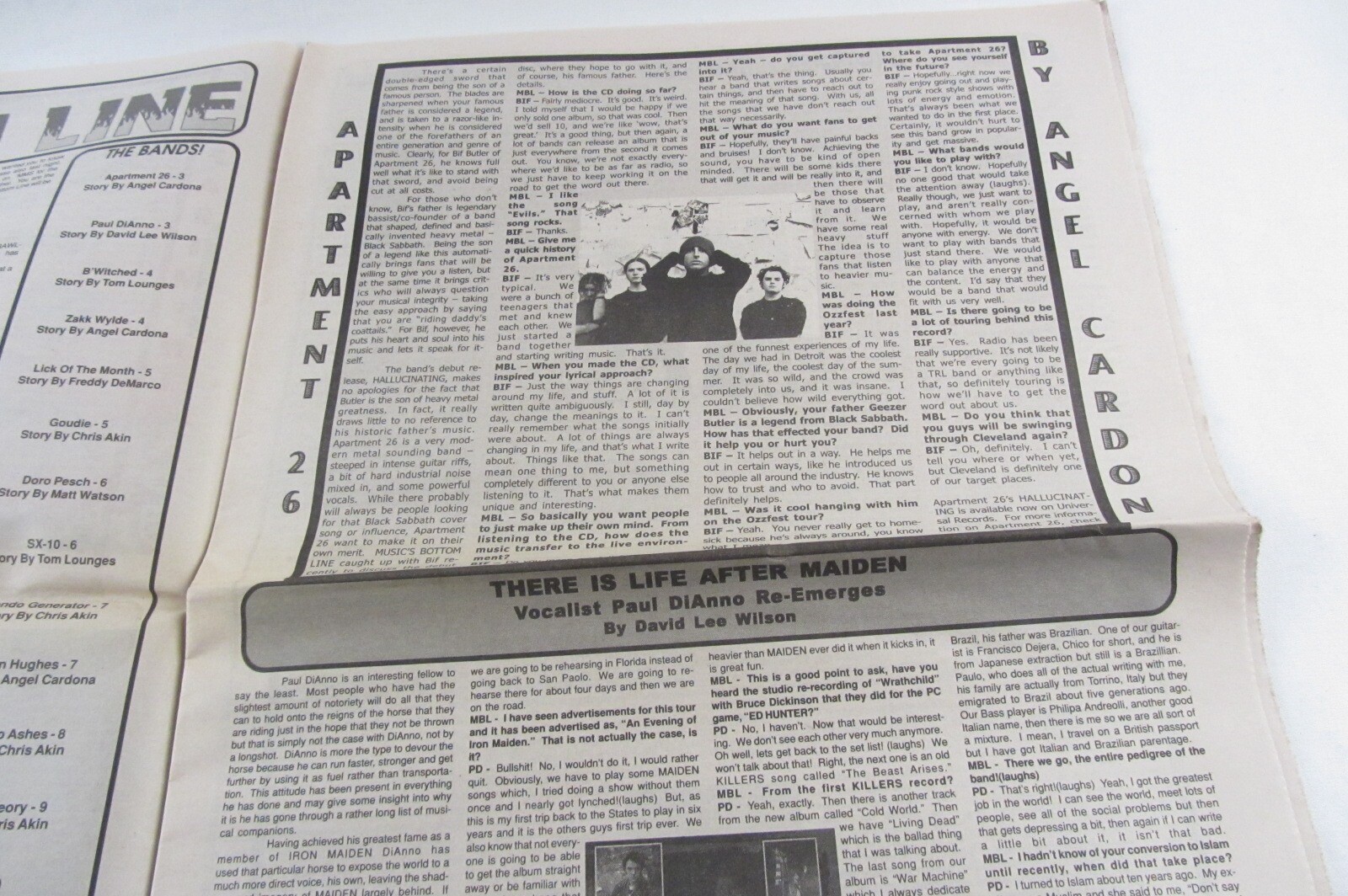 BOTTOM LINE Magazine - Eve 6 Zakk Wylde Doro Pesch Unified Theory ...