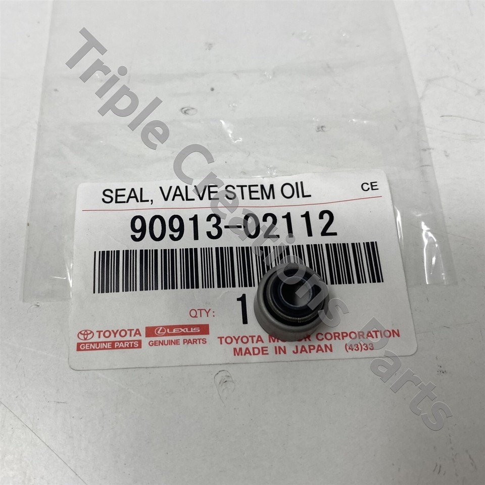 90913-02112 Genuine Toyota Lexus Seal Exhaust Stem Oil 9091302112 OEM ...