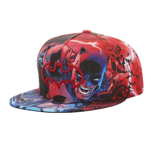 BATMAN DC COMIC MICROFIBER HAT SNAP BACK ADJUSTABLE CAP H10 | eBay