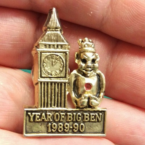 ROYAL ORDER OF JESTERS lapel pin, Year of Big Ben, 1989-1990 Bilikin ...
